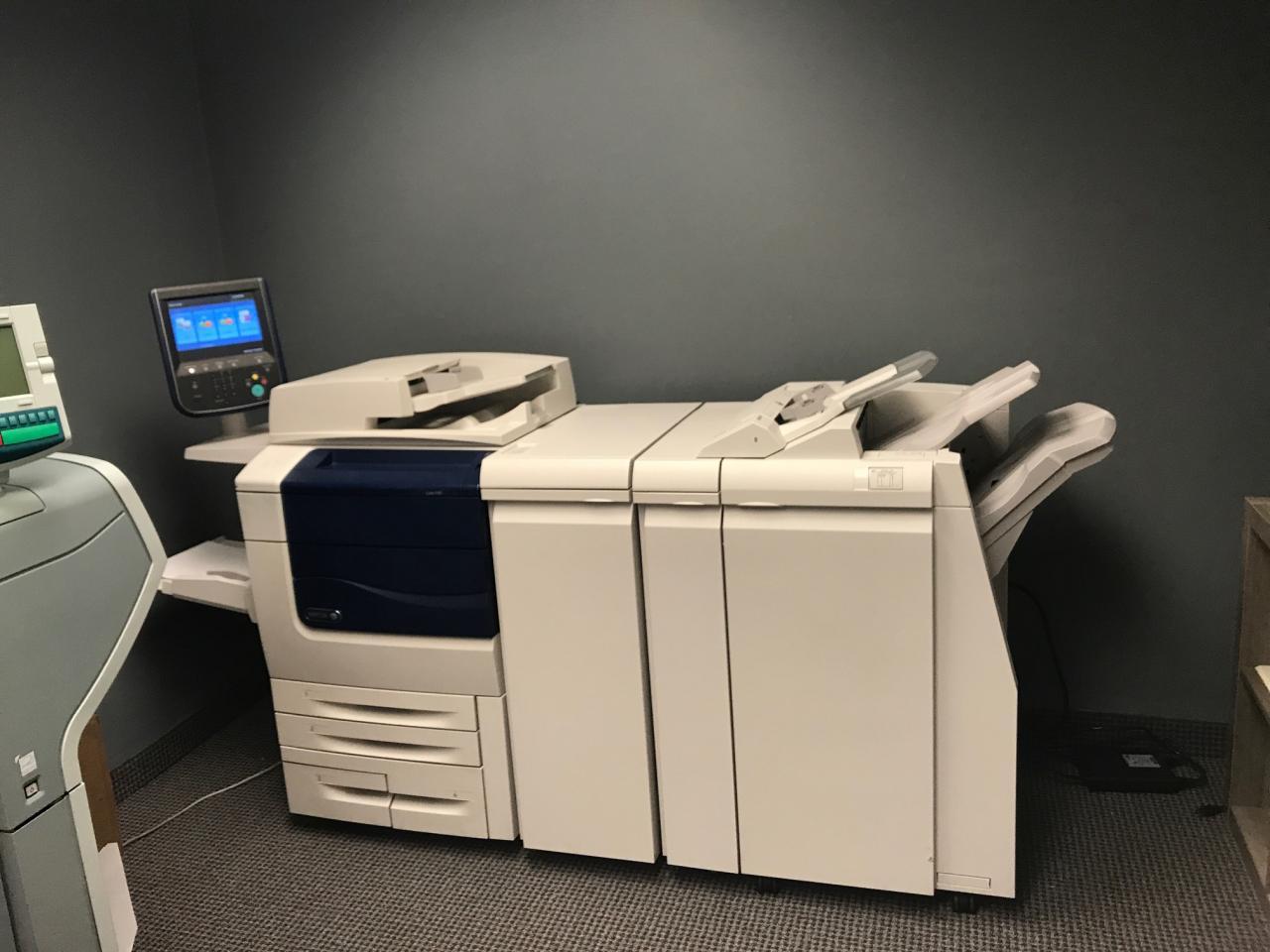 Lot #64: Xerox Color Press 570, Fiery, Booklet Maker - Dallas, TX ...